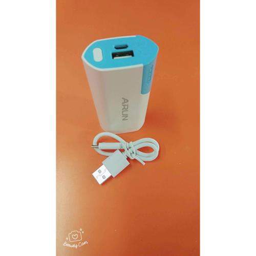 Pin dự phòng Arun 5600 có đèn LED-Y38S 5600mAh (Trăng) - Pin sạc dự ...
