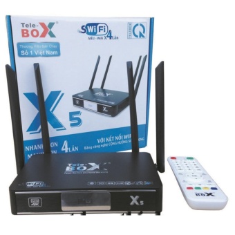 Tivi box android telebox X5 - 4 ăng ten 4k FULL HD - Đầu phát Media ...