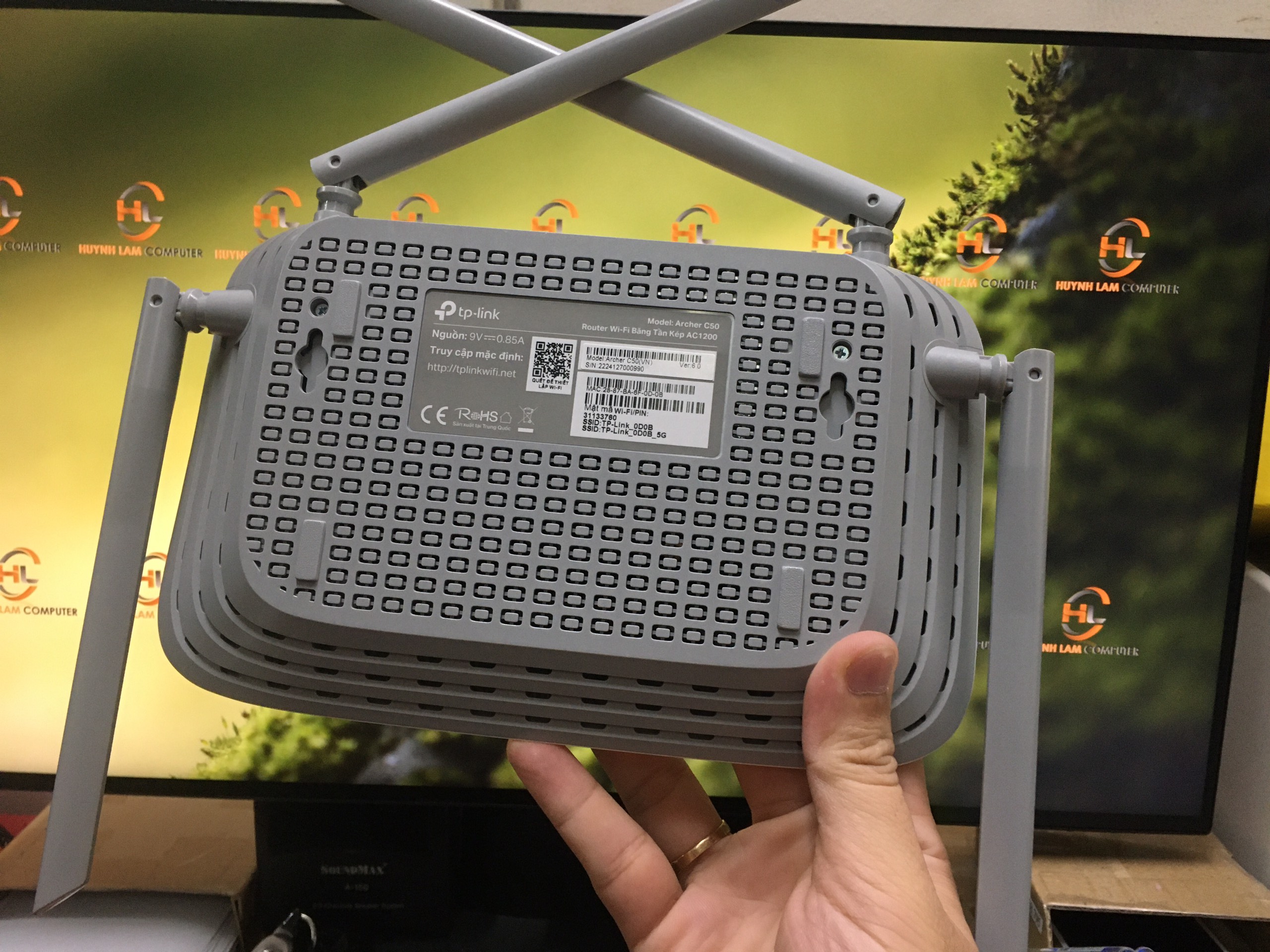 Bộ phát Wifi Tplink Archer C50 Router băng tầng kép AC1200 - Chính hãng ...