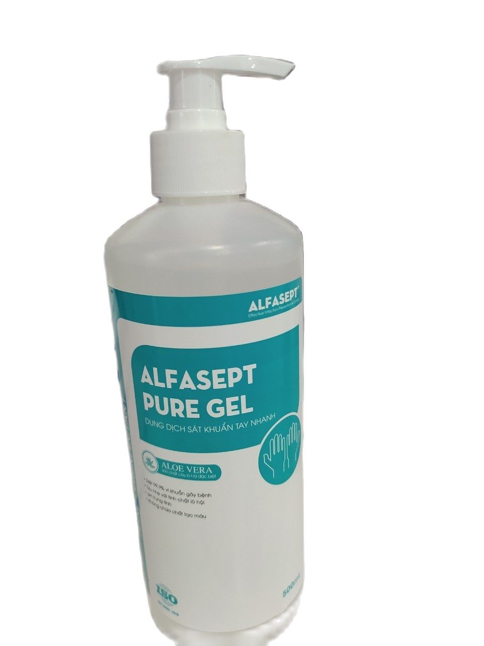 NƯỚC RỬA TAY NHANH (KHÔ) ALFASEPT PURE GEL CHĂM SÓC BÀN TAY SẠCH SẼ ...