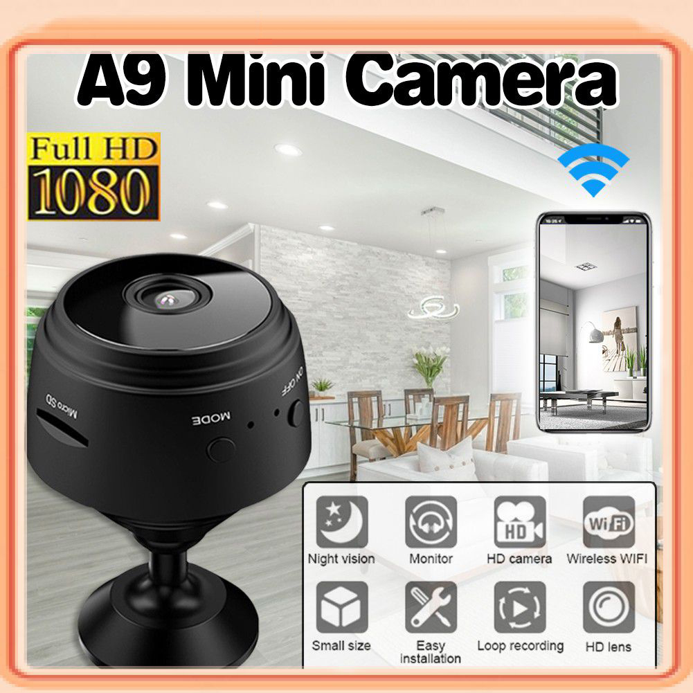 A9 Camera Mini Tầm Nhìn Ban Đêm Camera IP 1080P HD Máy Quay Mini Giám ...