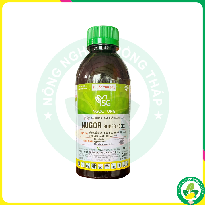 Thuốc Trừ Sâu NUGOR SUPER 450EC – Đặc_Trị: Sâu Cuốn Lá, Sâu Đục Thân ...