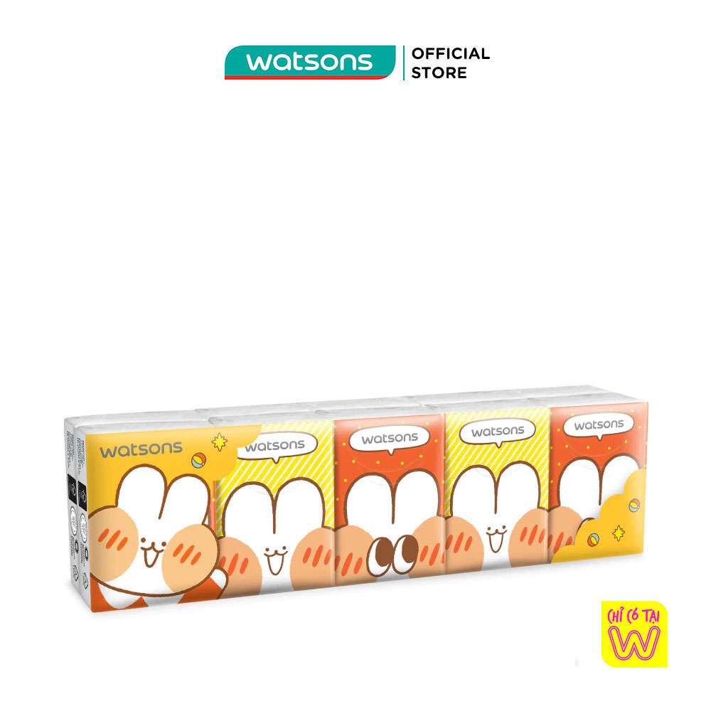 MUA LÀ CÓ QUÀ Khăn Giấy Hộp Watsons Velvety Soft Box Tissues (Dalgona ...