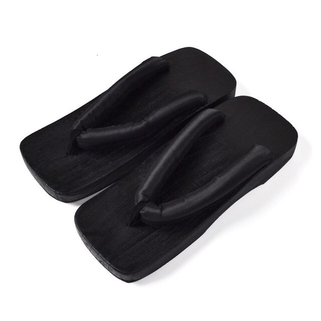 Anime Cosplay Shoes Geta Clogs Japanese Traditional Samurai Men Indoor ...