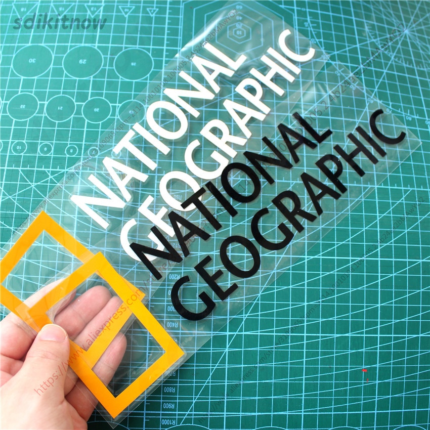 national geographic channel logo sticker car windows vinly PVC ...
