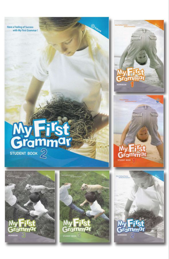 Trọn bộ MY FIRST GRAMMAR 1,2,3 Student's Book + Workbook | Lazada.vn