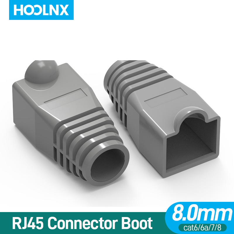 HOOLNX RJ45 Boots, Ethernet Network Cable Strain Relief Boots Cable ...
