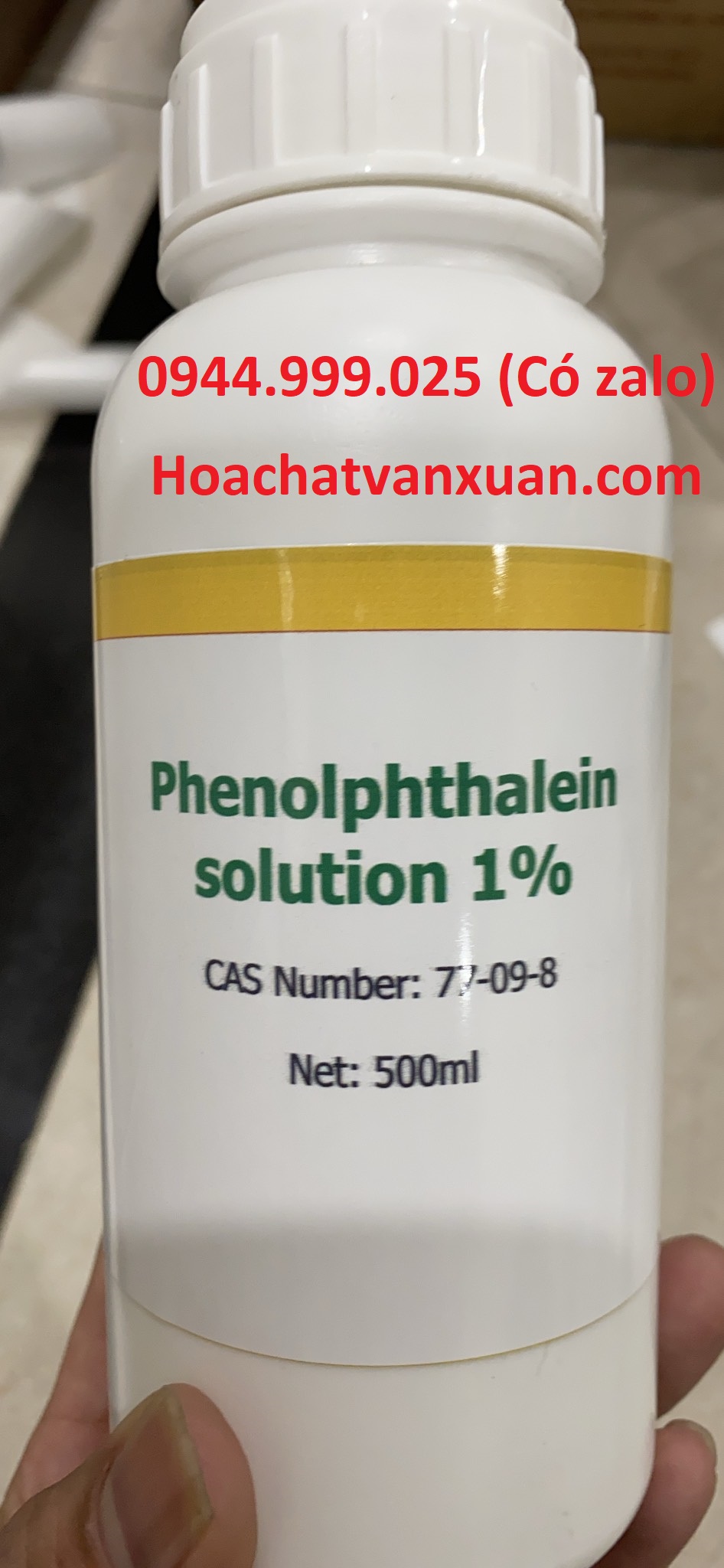 Dung dịch phenolphthalein phenol phthalein solution 1% lọ 500ml ...