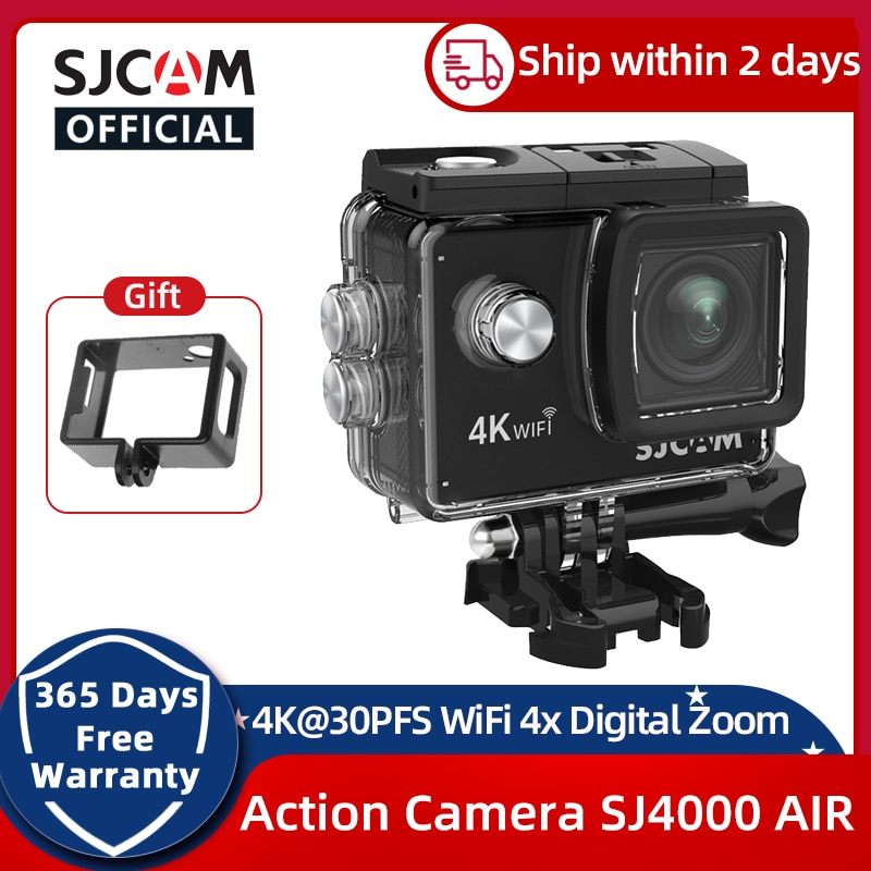 ( CHỐNG RUNG 100 ) Camera Hành Trình WIFI SJCAM SJ4000 AIR 4K 30PFS ...