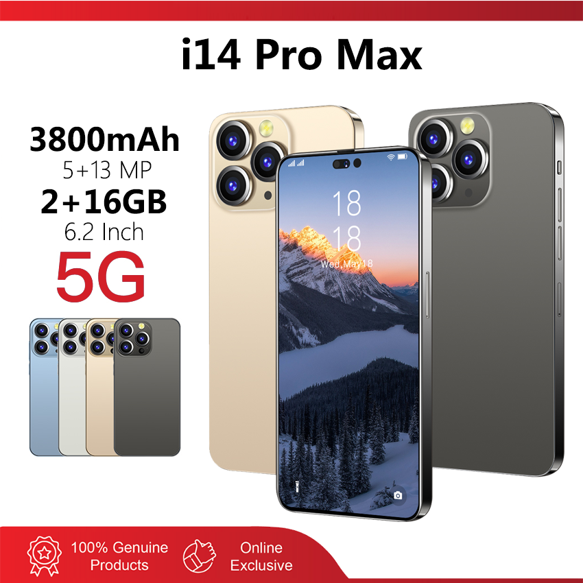 Hiệu suất cao điên thoại Di Động i14 Pro max Thời trang Chính Hãng Full ...