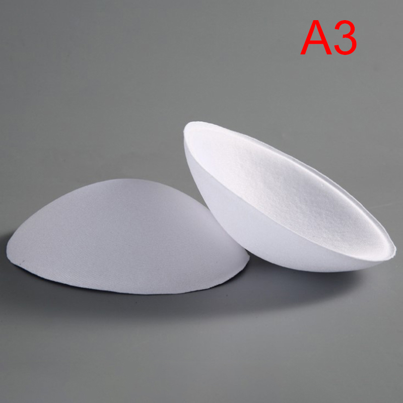 Fleeting time 1pair Thick Sponge Foam Bra Pads Women Removeable Pads ...