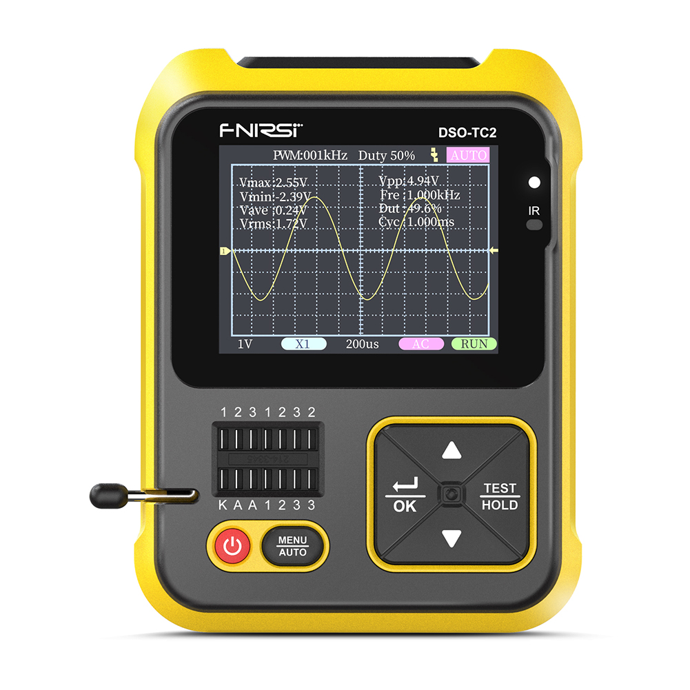 Yanzi FNIRSI DSO-TC2แบบพกพา Handheld Digital Oscilloscope Lcr Meter 2 ...