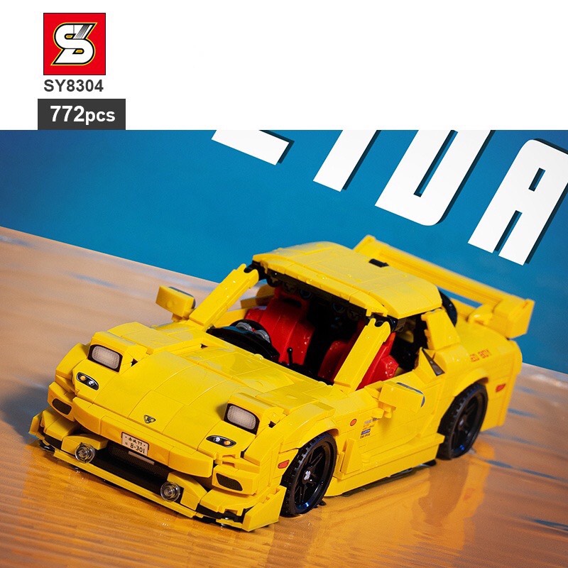 Đồ chơi lắp ráp xe Lego Technic mô hình Xe Đua Mazda RX7 – SY BLOCK ...