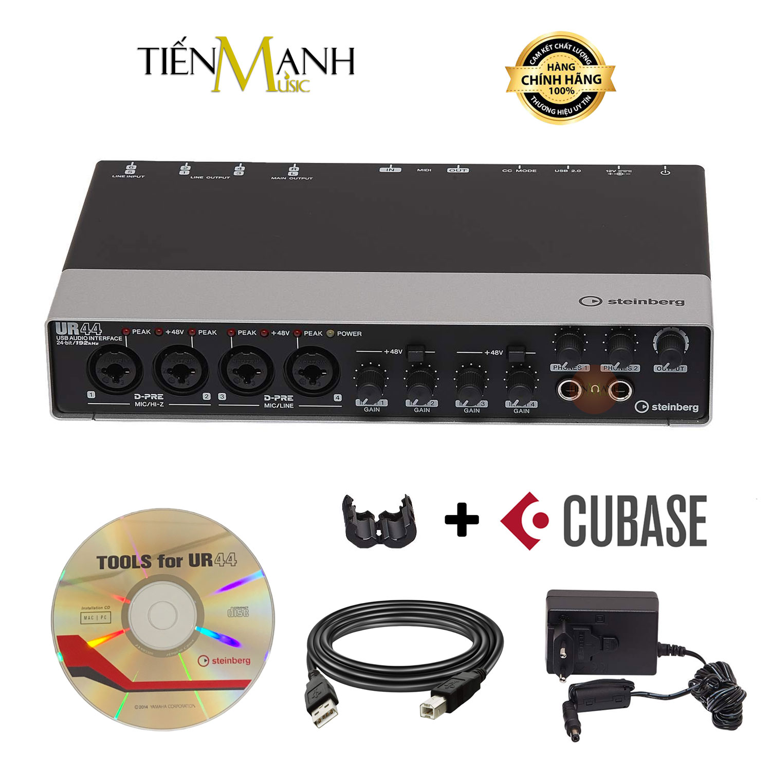 Chính Hãng Soundcard Steinberg UR44 - Sound Card Bộ Thu Âm Thanh và ...