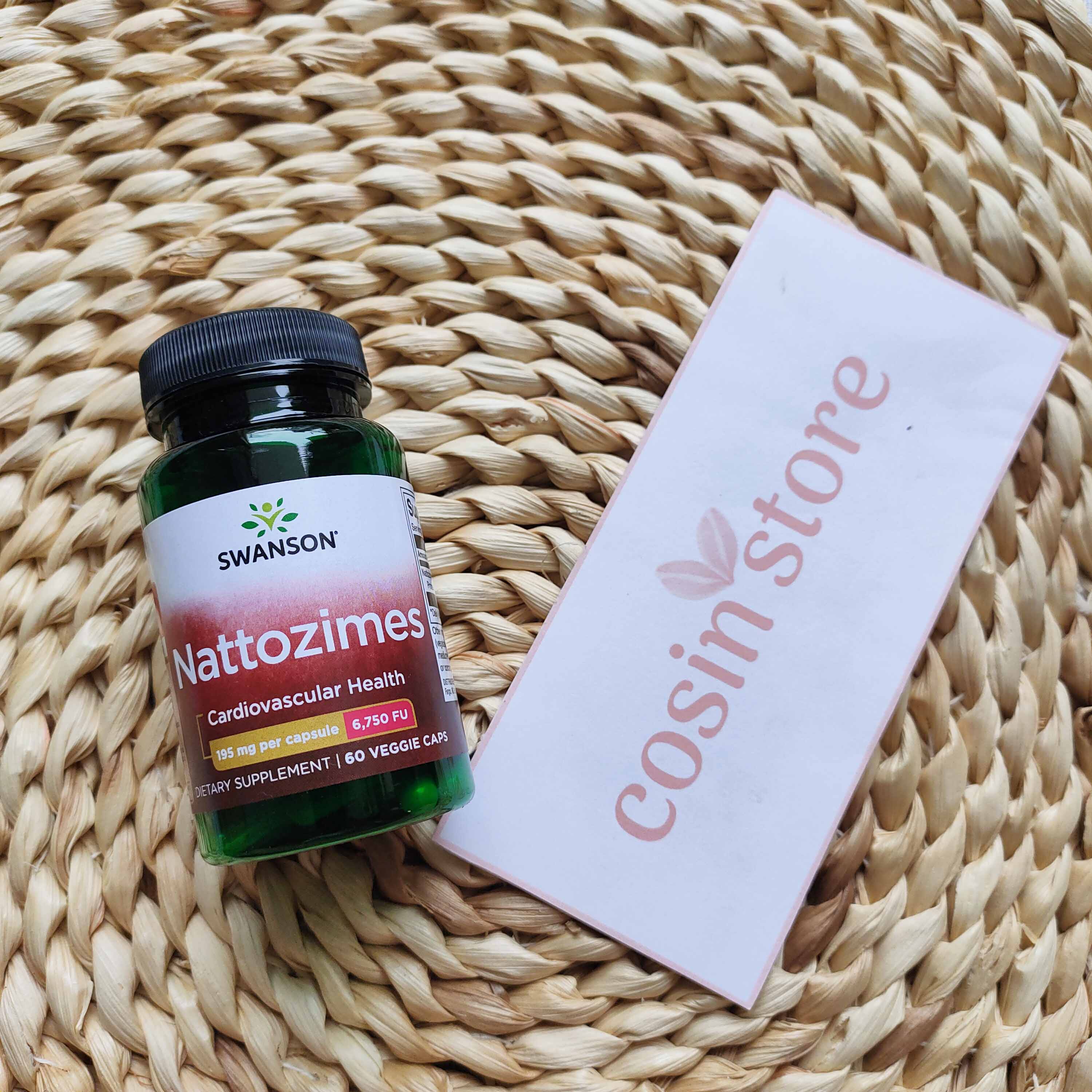 Viên Uống Swanson Nattozimes 195mg 6750FU 60 viên Natto kinase hàm ...