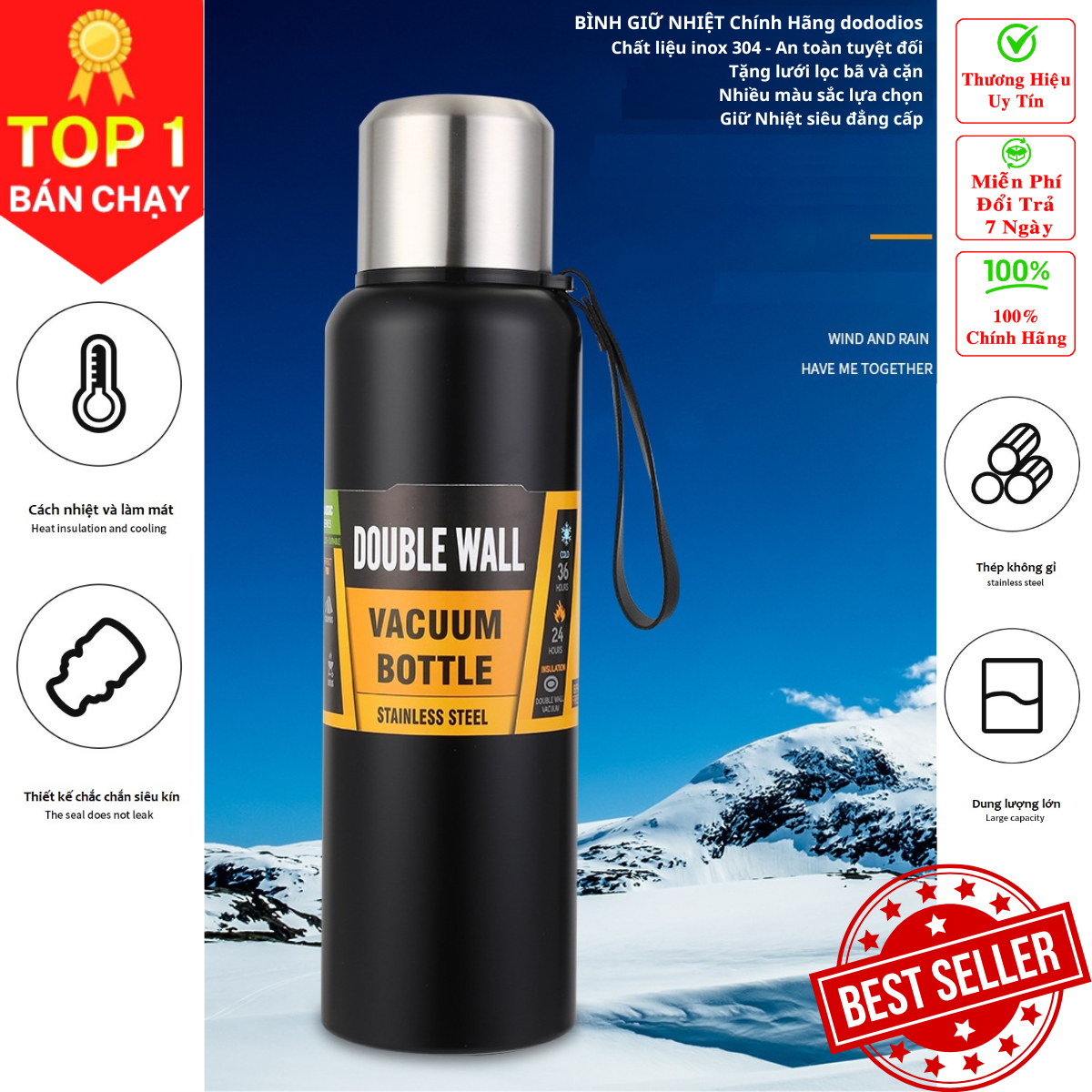 bình giữ nhiệt 1500ml bình giữ nhiệt 1000ml bình giữ nhiệt đi học bình giữ nhiệt cute DoDoDios ...