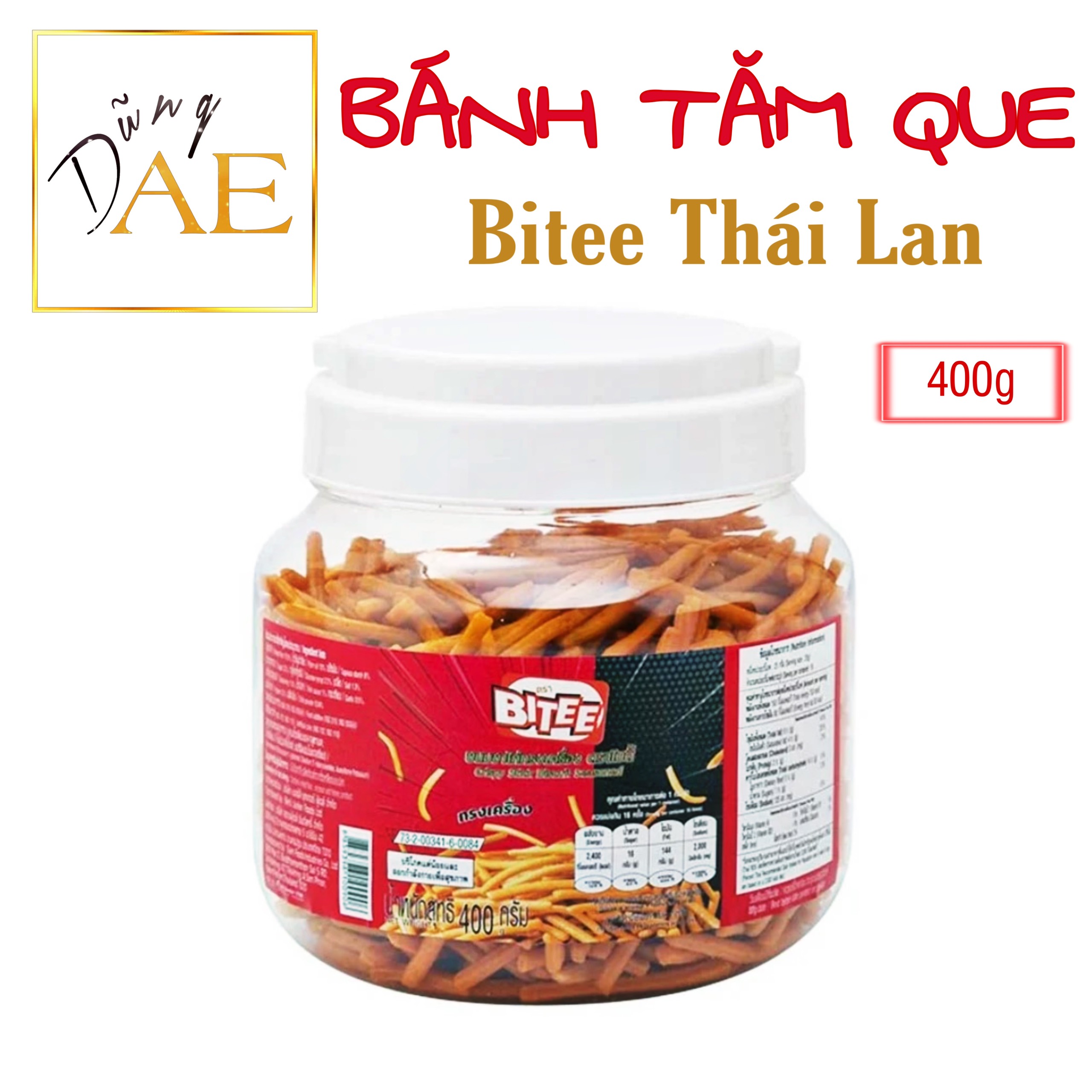 Bánh tăm que Bitee Thái Lan - Bánh que cay Thailand Chính Hãng 400G | Lazada.vn