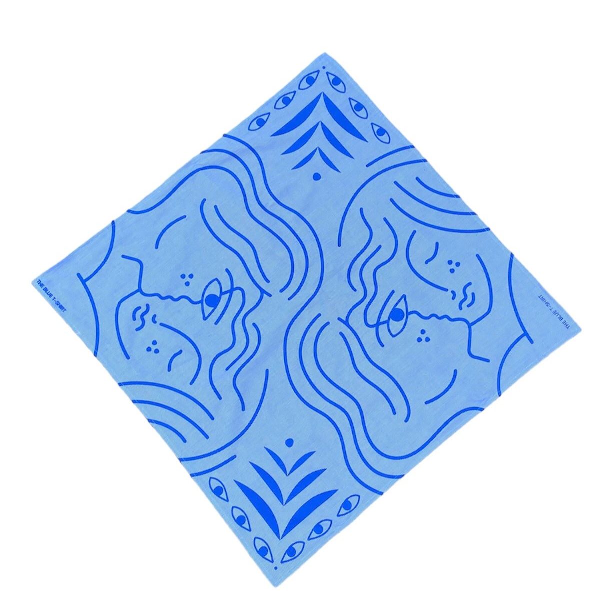 Khăn Onetone khăn lụa đi biển họa tiết Bandana - MixASale