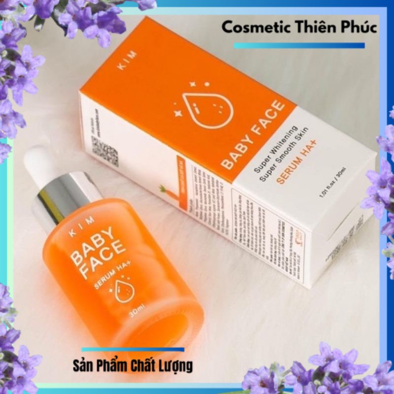 (Siêu Hot) Serum KIM Baby Face Ha+ 30ml Sạch Mụn , Chống Lão Hóa , Sáng ...