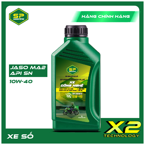Dầu nhớt Xe công nghệ SP Green Power Plus dành cho xe số - Dung tích 0 ...