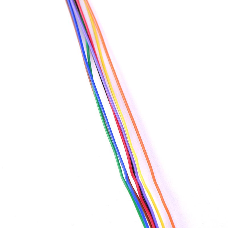 LngBo 30AWG Mixed Color Jump Wire Tinned Copper PVC Insulation Single ...