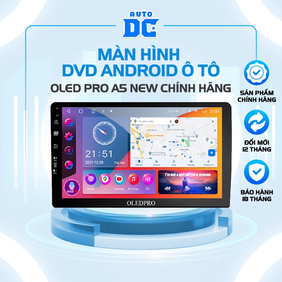 Màn Hình DVD Android Ô Tô OLED PRO A5 Chính Hãng ,Bảo Hành 18 Tháng ...