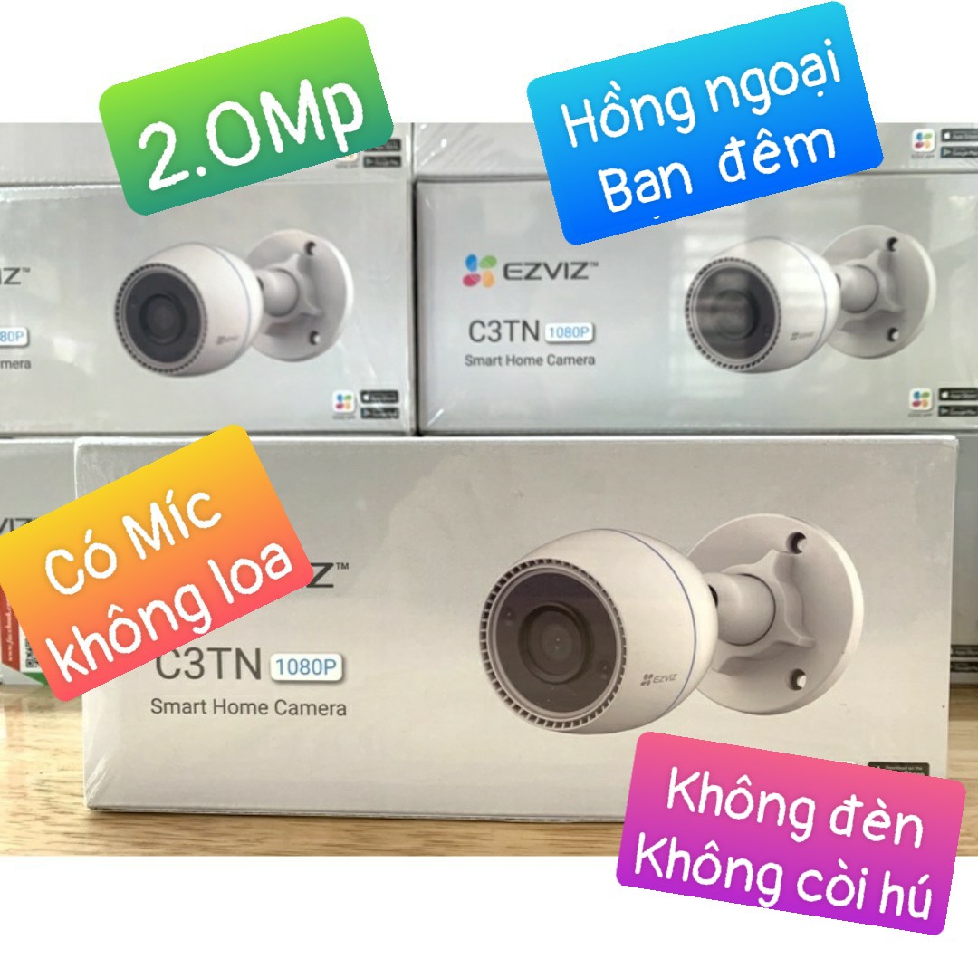 Camera Thông Minh Wifi EZVIZ C3TN 3MP (Ngoài Trời) chế độ màu 2k cực rõ ...