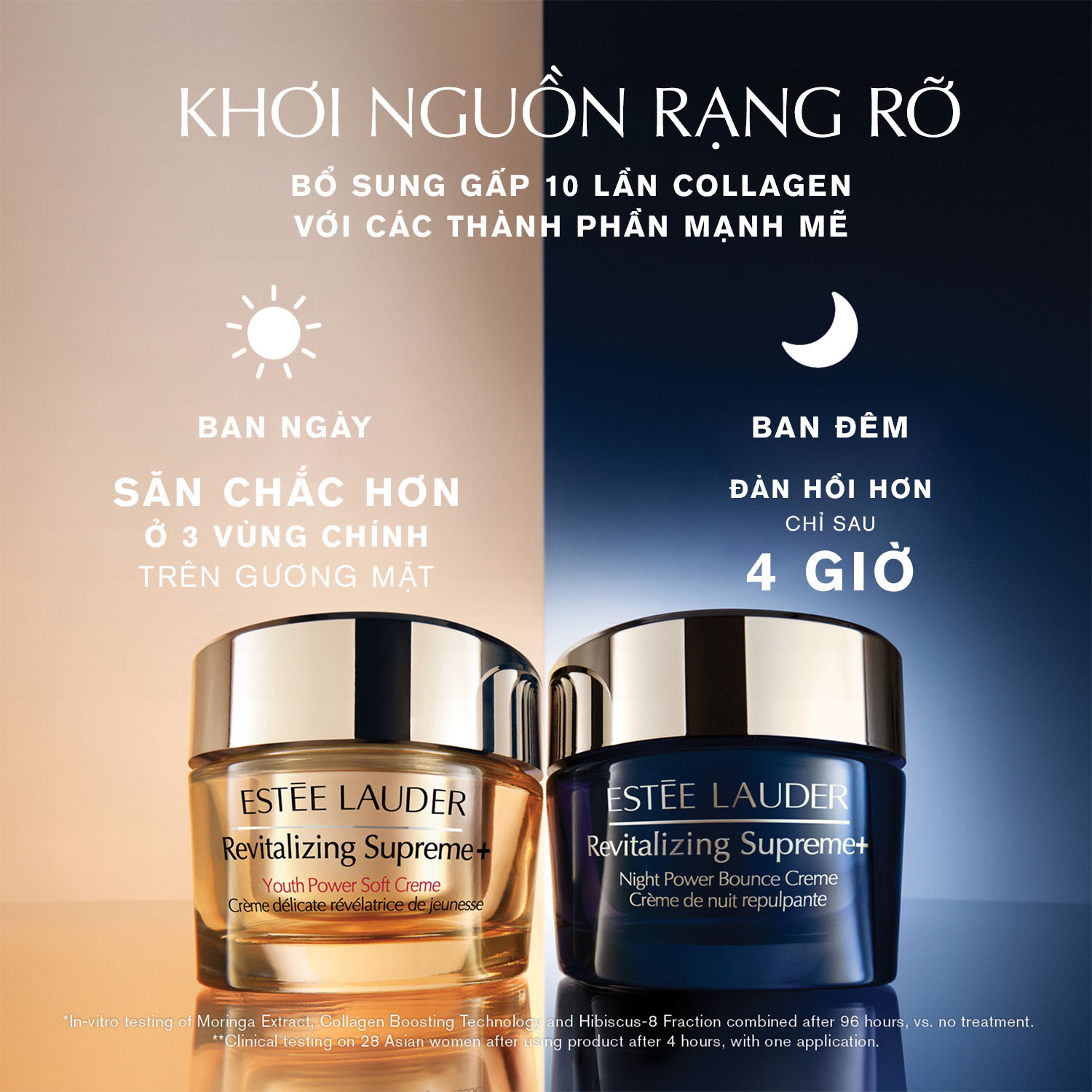 MỚI Kem dưỡng ẩm collagen phục hồi ban đêm Estee Lauder Revitalizing ...