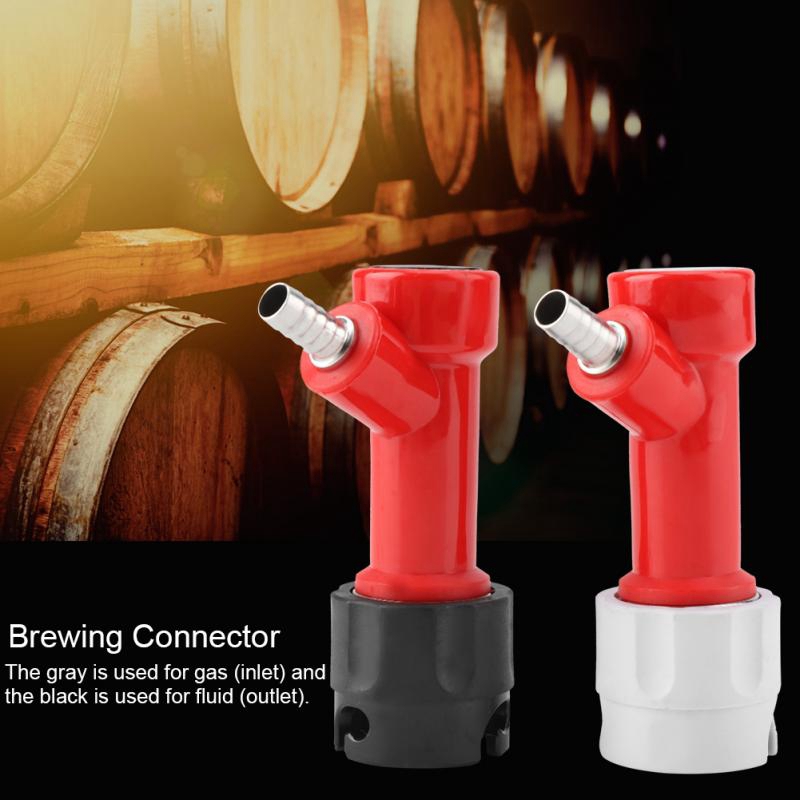 2PCS 1/4 Tall Pin Lock Corny Keg Home Brewing Connector Coupler Set ...