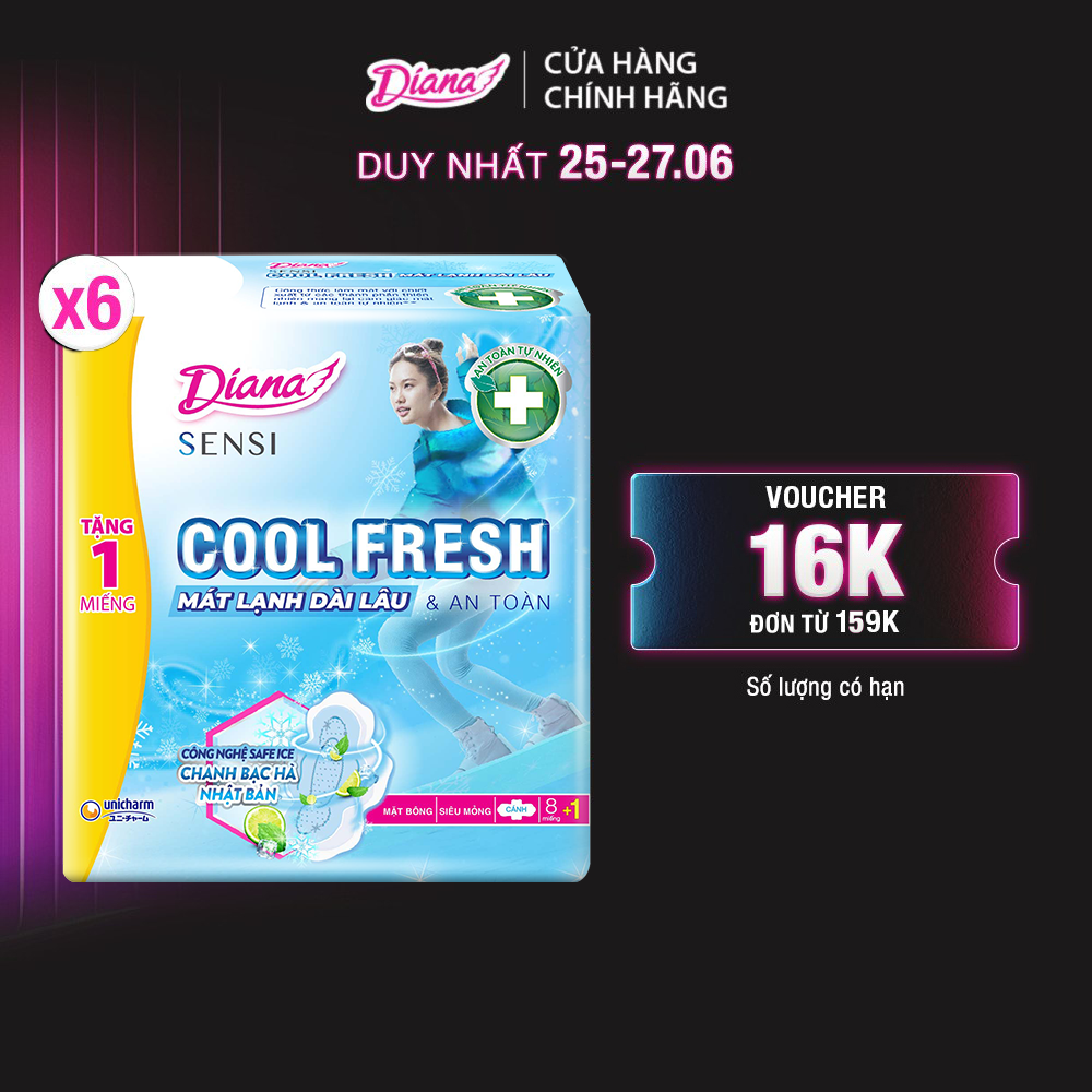 Mua 1 gói tặng 3 miếng bvs Cool Băng vệ sinh Laurier Fresh Free siêu ...