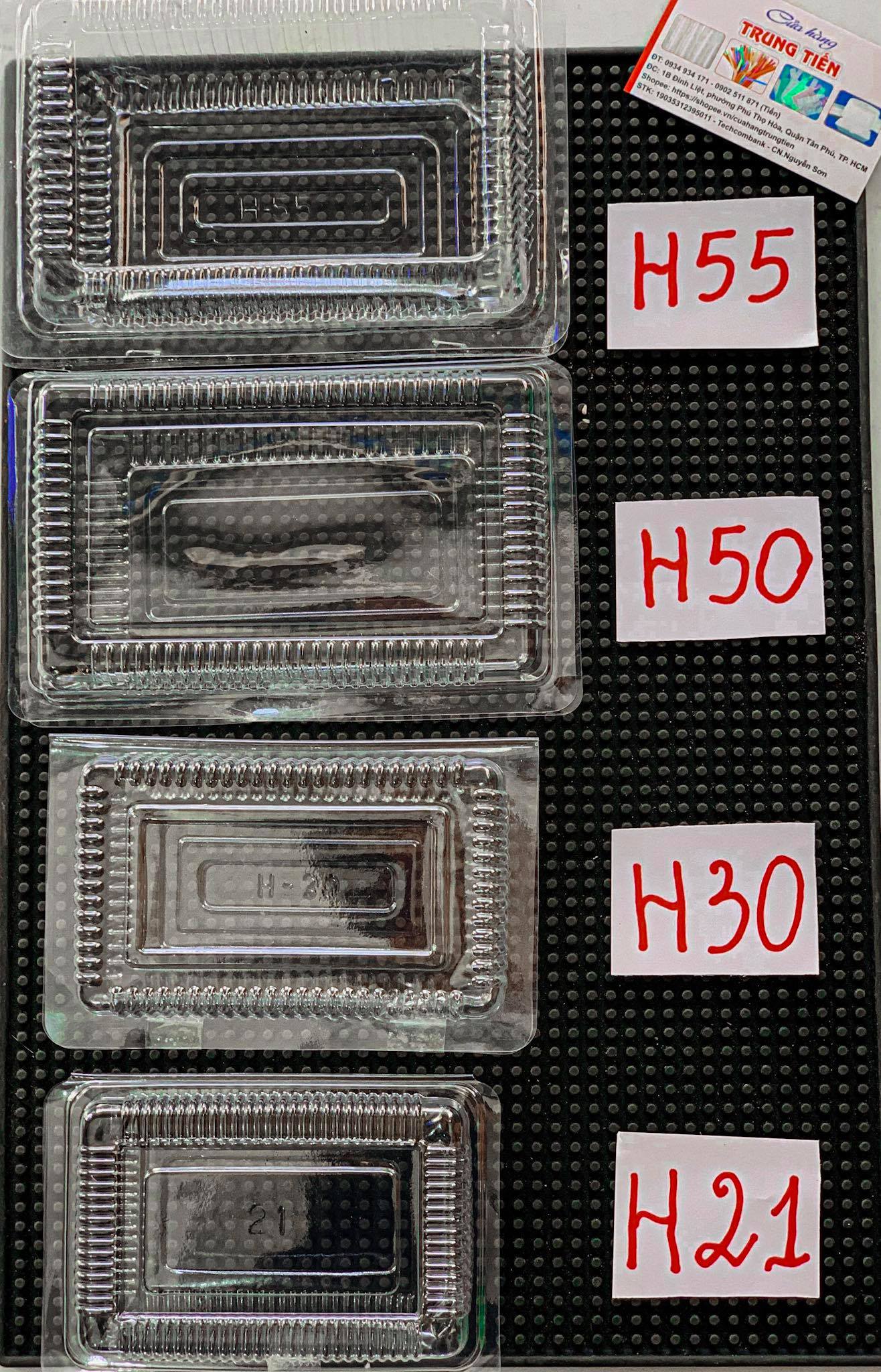 BỘ 100 HỘP NHỰA ĐỰNG THỰC PHẨM - H55,H50, H30,H21 | Lazada.vn