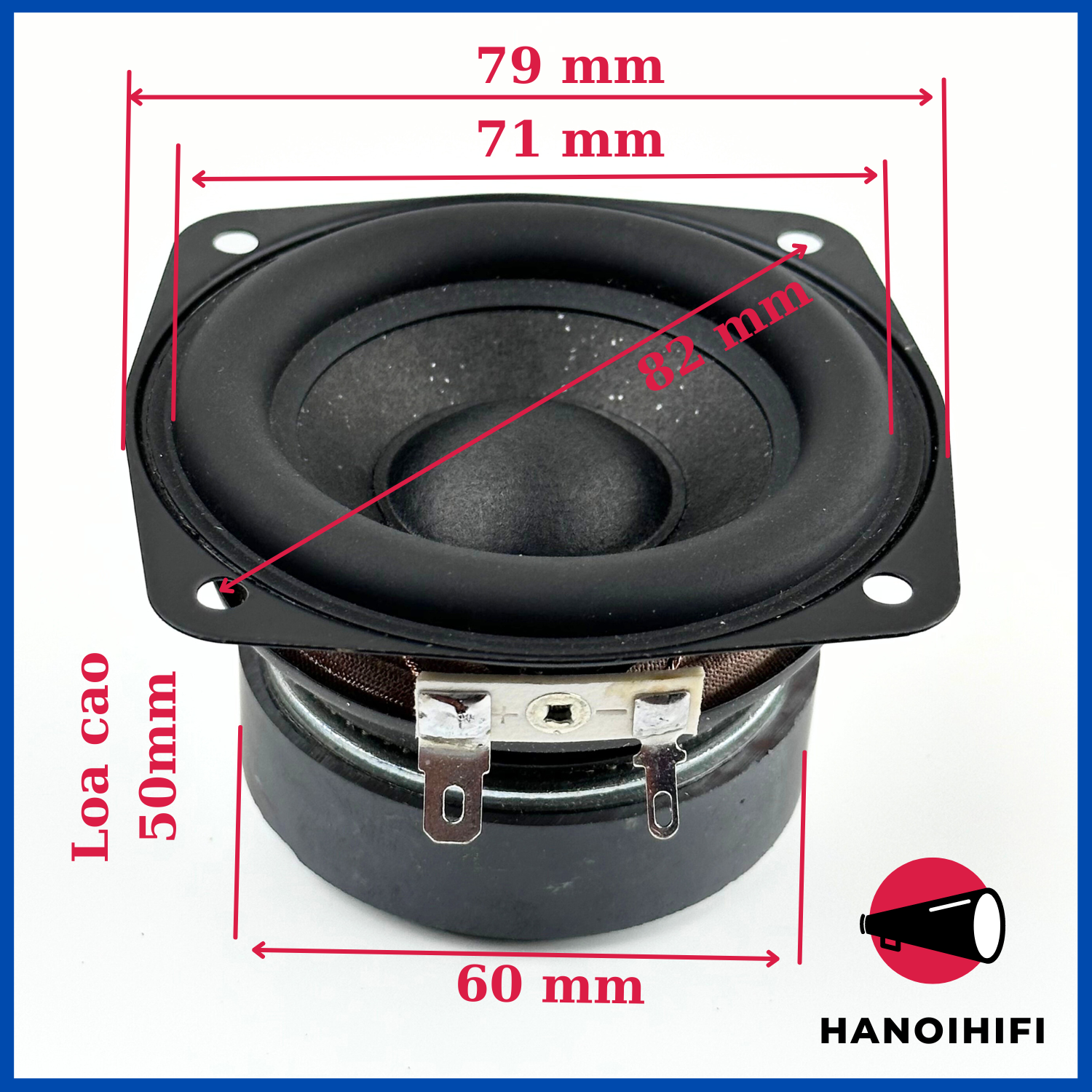 Củ loa trung trầm (Mid bass) LG 3inch 4Ohm 15W mới chính hãng | Lazada.vn
