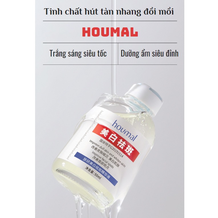 Tinh chất hút nám tàn nhang đồi mồi HOUMAL serum dưỡng da chống lão hóa ...