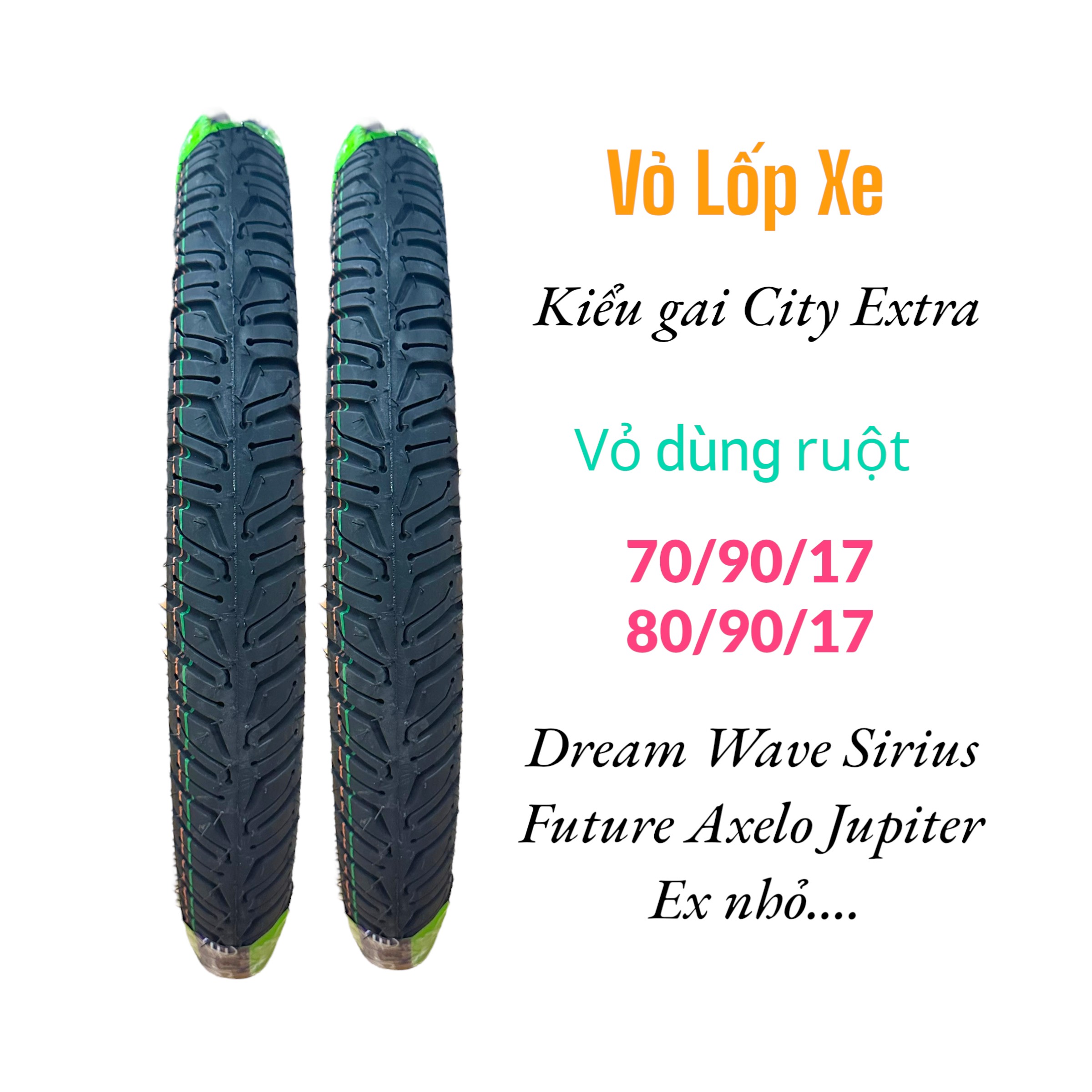 Vỏ Dùng Ruột Kiểu Gai Extra Gắn Wave Sirius Future Axelo Jupiter Ex nhỏ ...