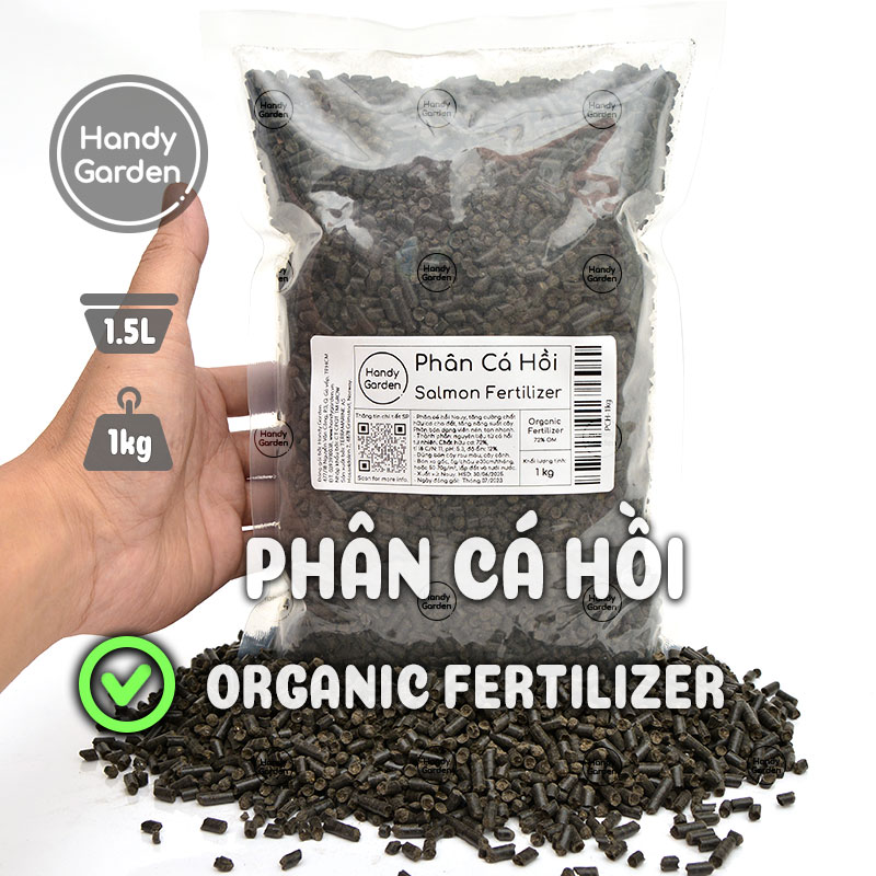 Salmon Organic Fish Fertilizer - Phân Cá Hồi - Viên Nén Cá Hồi Tự Nhiên ...