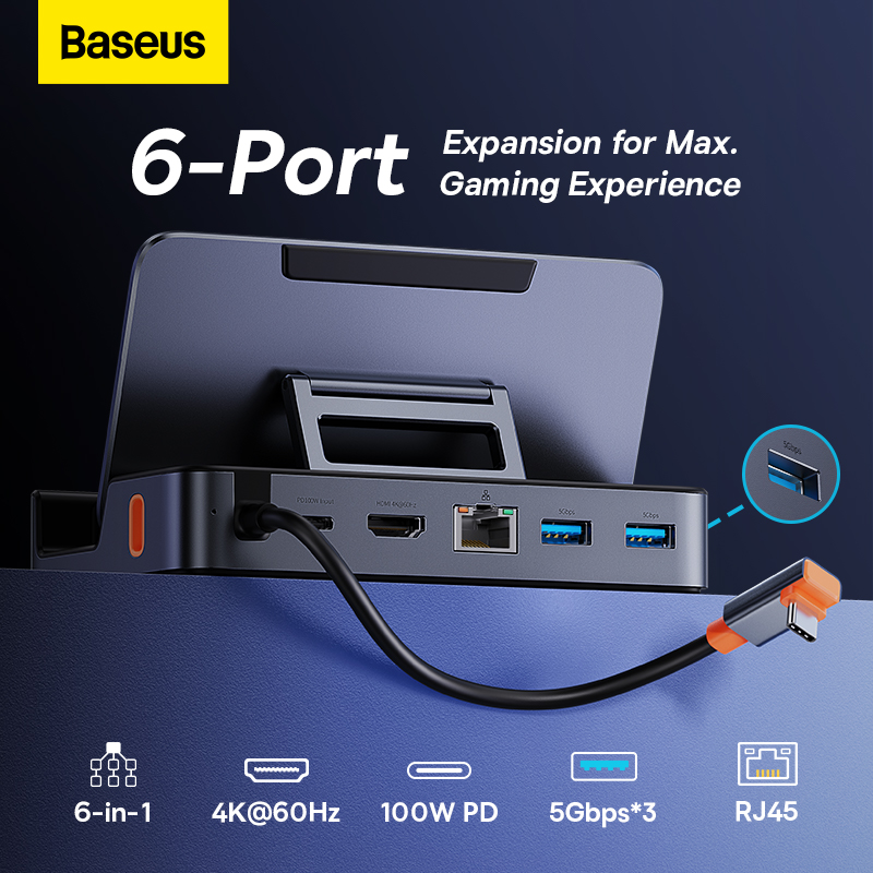 Thiết bị chia cổng HDMI hai chiều Baseus Matrix HDMI Switcher - MixASale