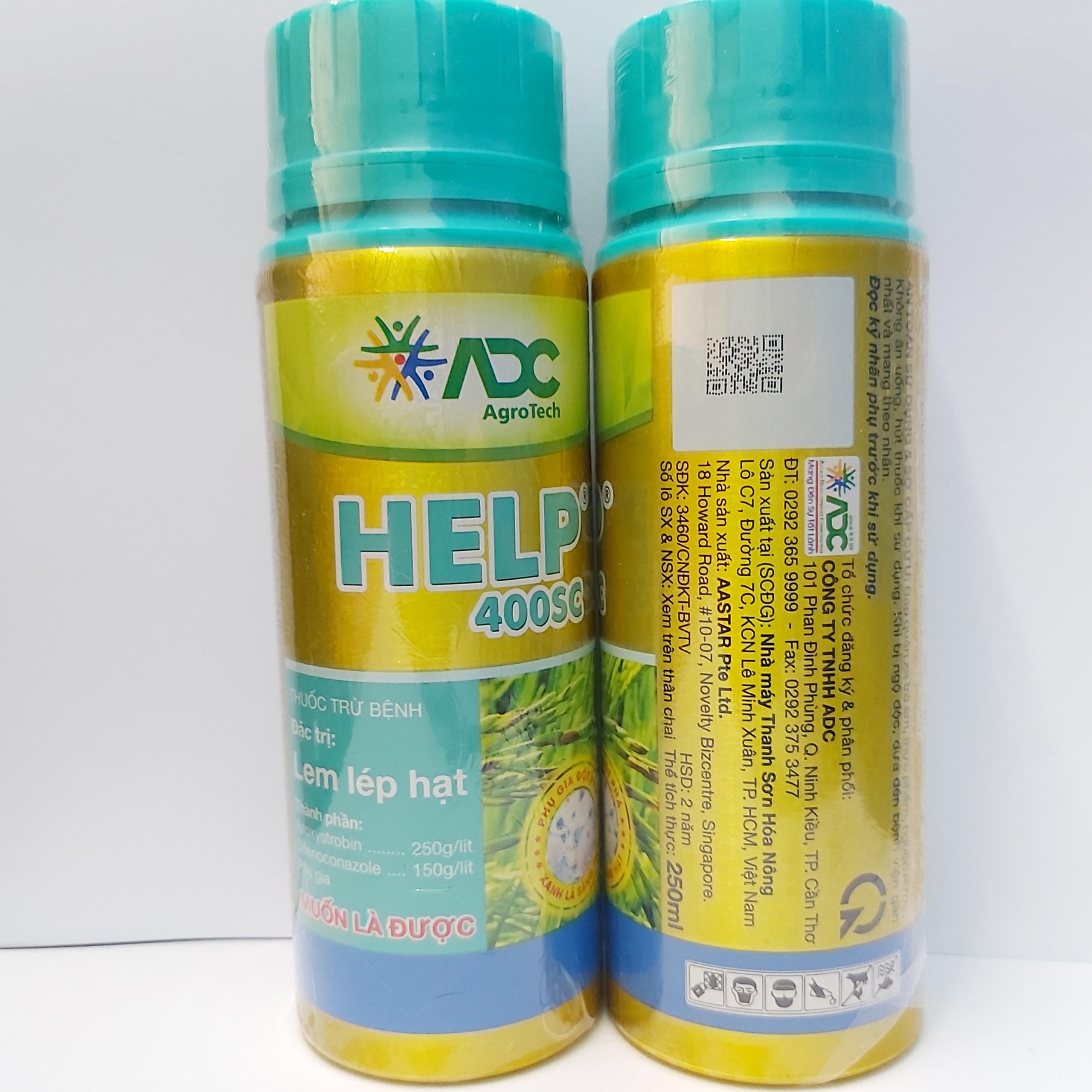 HELP 400SC (250mL) trừ Lem lép hạt, đạo ôn, khô vằn, thán thư trên lúa ...