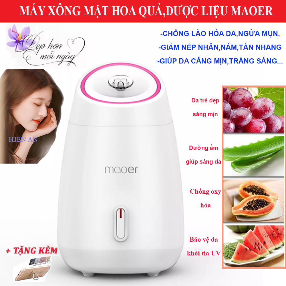 MẪU MỚI 2022 Máy xông mặt Máy sông hơi Máy Xông Mặt Thảo Dược Hoa Quả ...