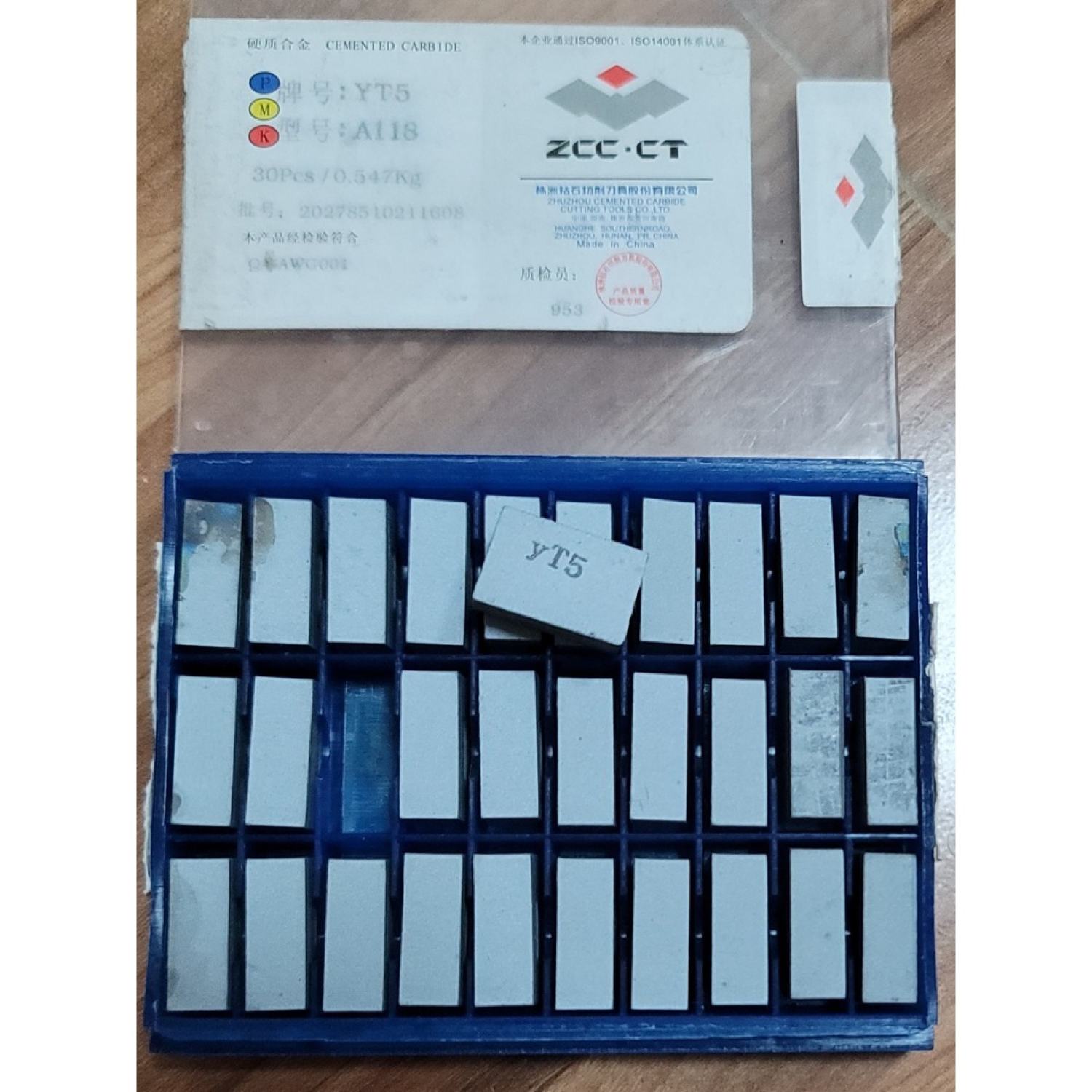 Mảnh hợp kim hàn dao tiện YT5 A116 YT5 A118 YT5 A120 YT5 C305 YG8 C122 - MixASale