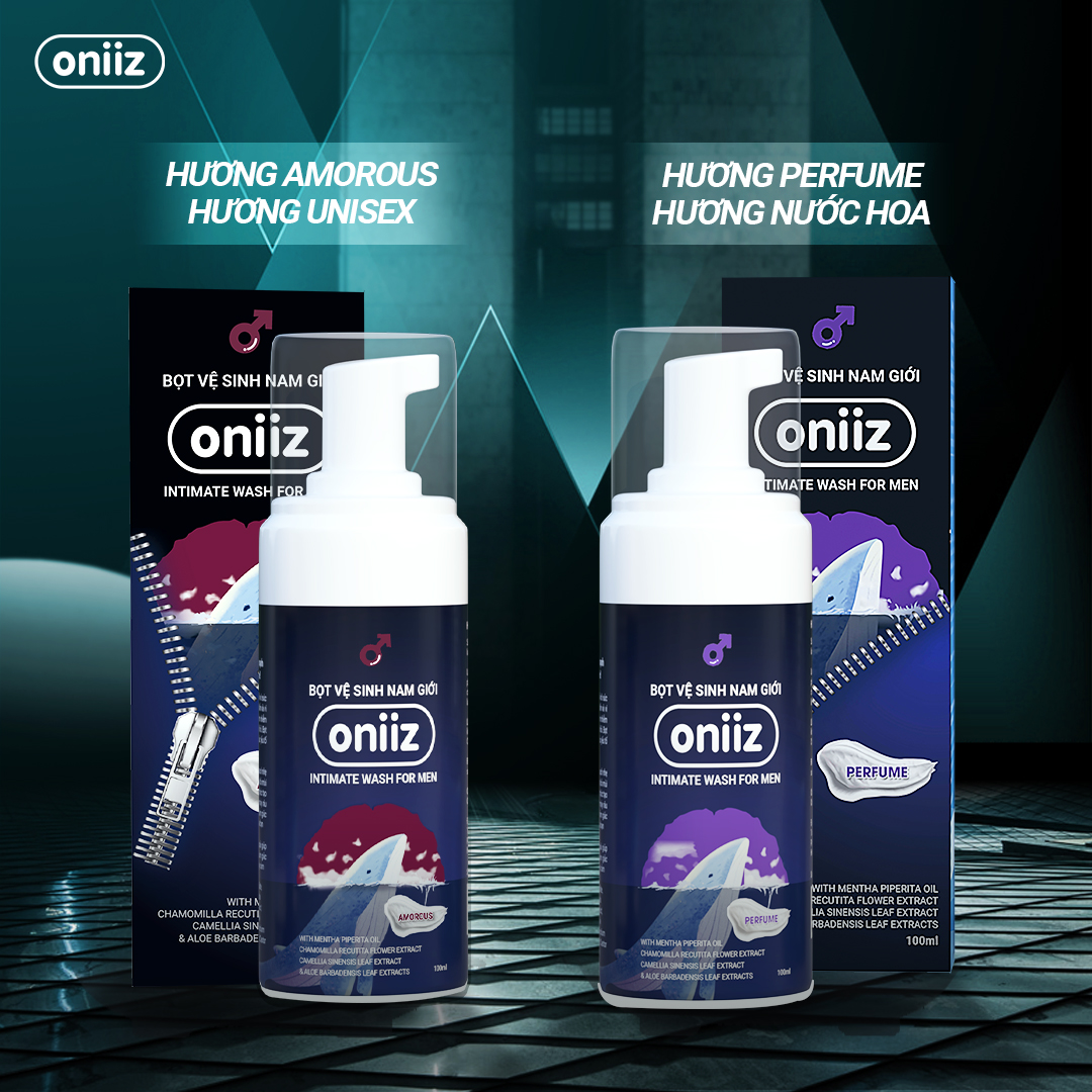 Bọt vệ sinh nam giới Oniiz - Dung dịch vệ sinh nam tạo bọt 100ml ...