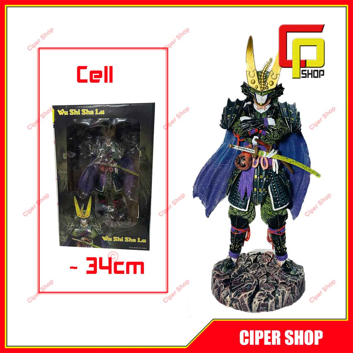 Mô hình Cell Samurai - Figure Dragon Ball Samurai | Lazada.vn
