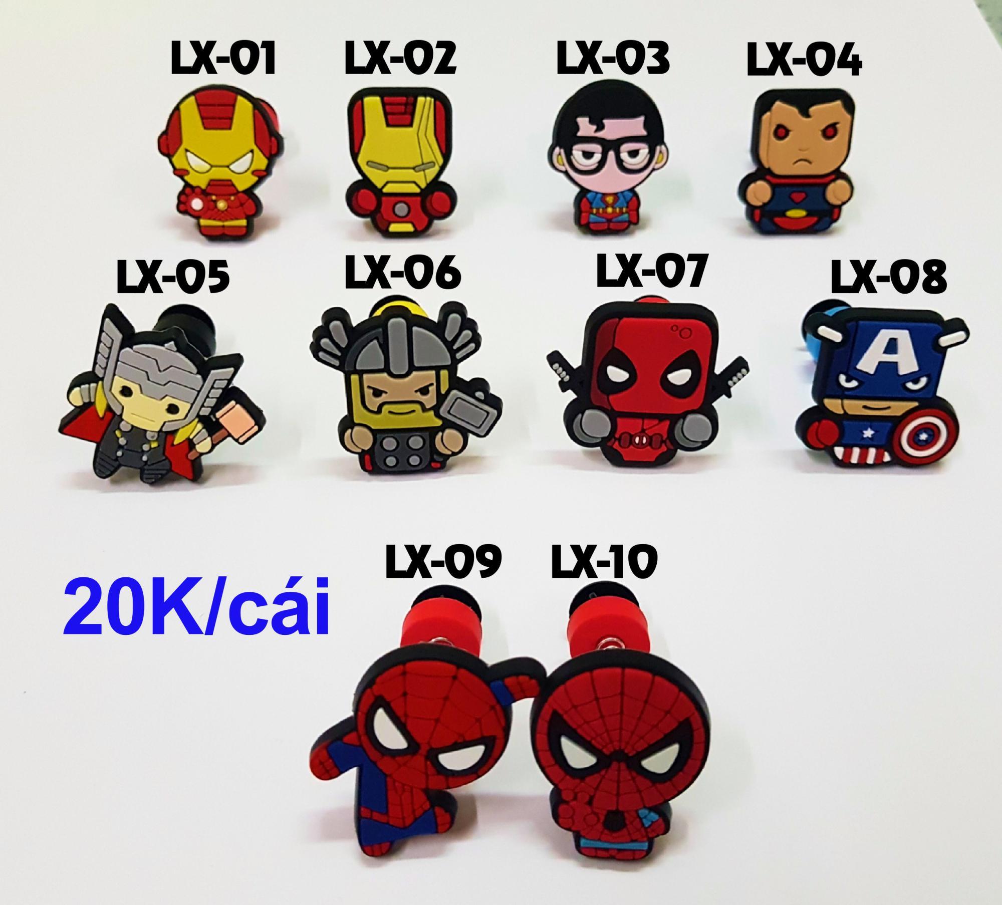 Sticker nhựa Jibbitz lò xo gắn dép Crocs - MixASale