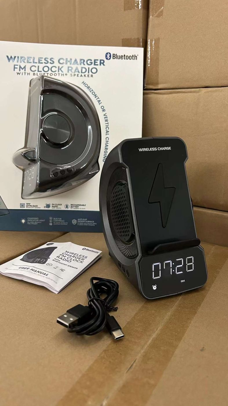 Loa bluetooth đa năng 3 in 1 hãng iHip SM02 kiêm sạc không dây / đồng ...