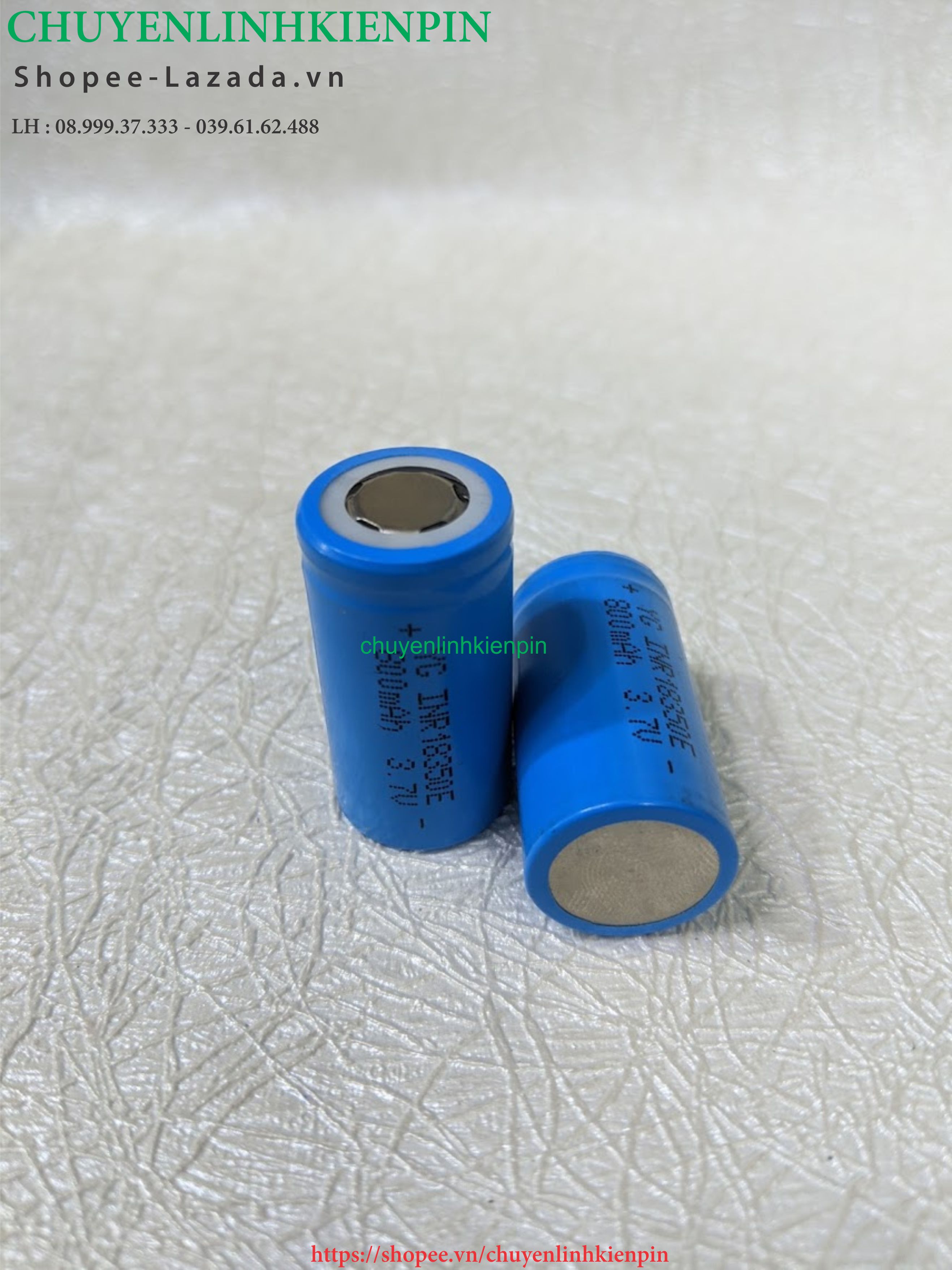 [HCM]Cell pin 18350 YG INR18350E 800mah-10C ( BL64 157 ) | Lazada.vn