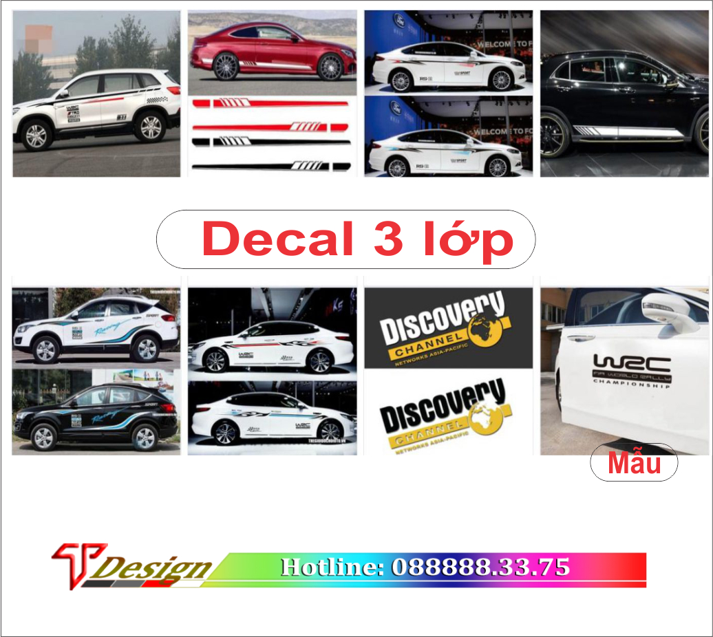Decal xe oto tem xe Xpander tem dán sườn Xpander innova phong cách WRAP ...