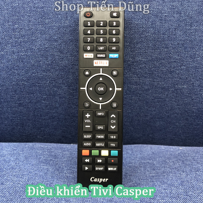 REMOTE ĐIỀU KHIỂN TIVI CASPER GIỌNG NÓI W1 CHÍNH HÃNG - MixASale