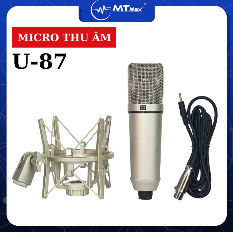 HÀNG CAO CẤP Micro Thu Âm Livestream Cao Cấp U87 - Mic Thu Âm Hát ...