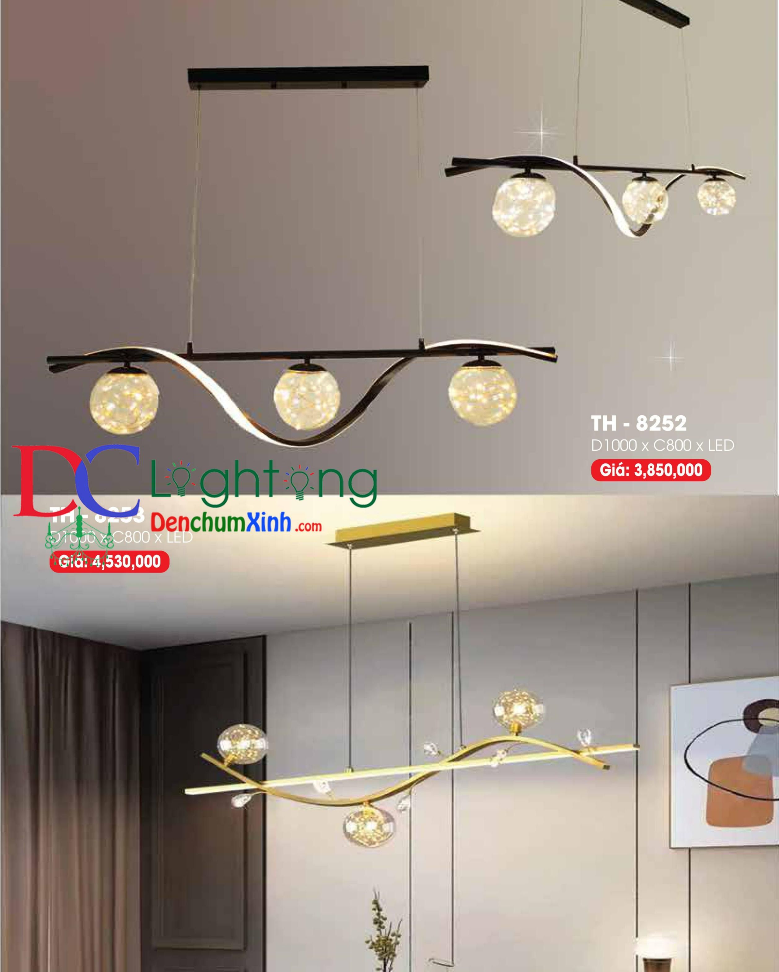 ĐÈN THẢ TRẦN HIỆN ĐẠI - Miễn phí vận chuyển TP HCM , Miễn phí lắp đặt ...