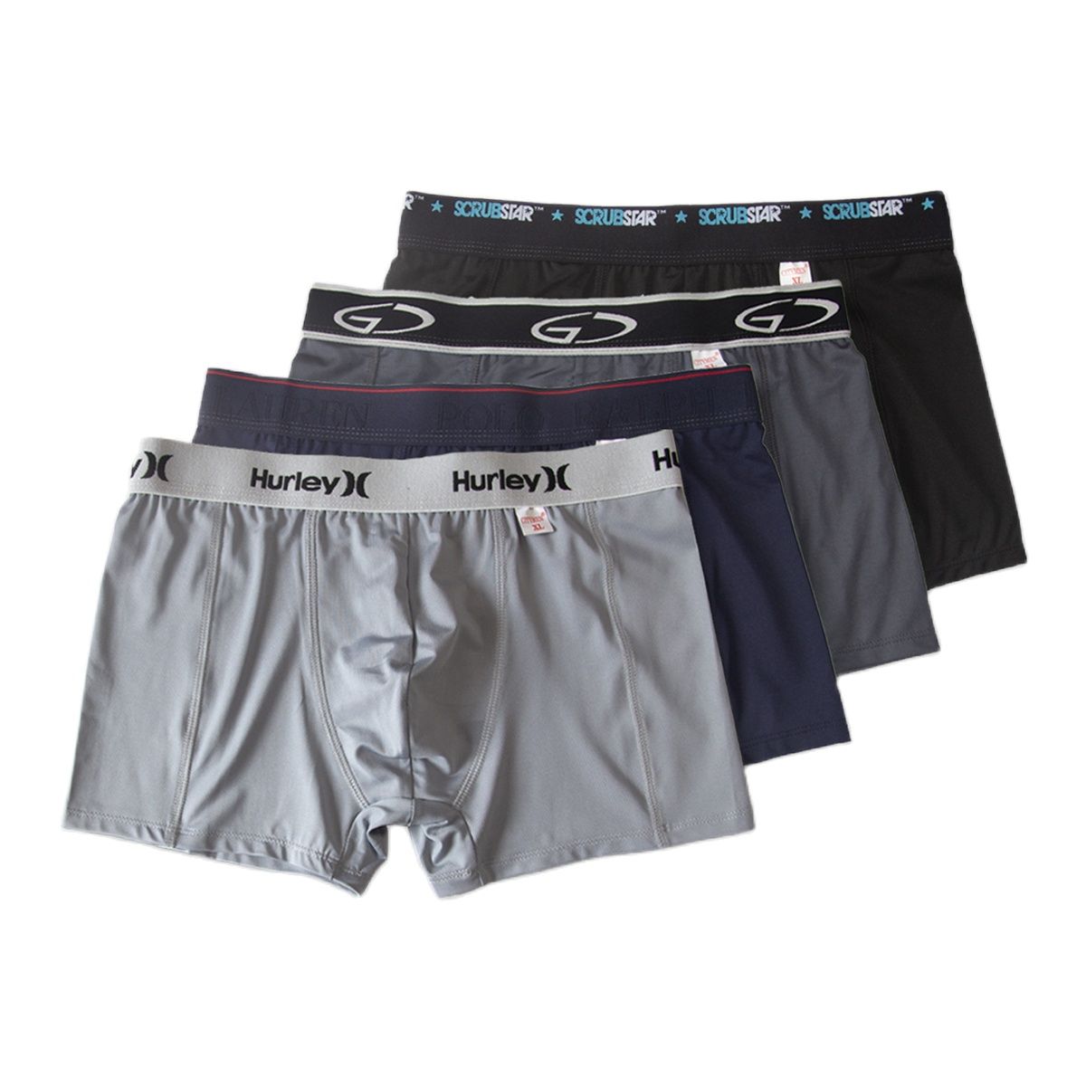 WANGJIANG Spot Quần Lót Trong Suốt Quần Boxer Nam Lưới Thoáng Khí Ba ...