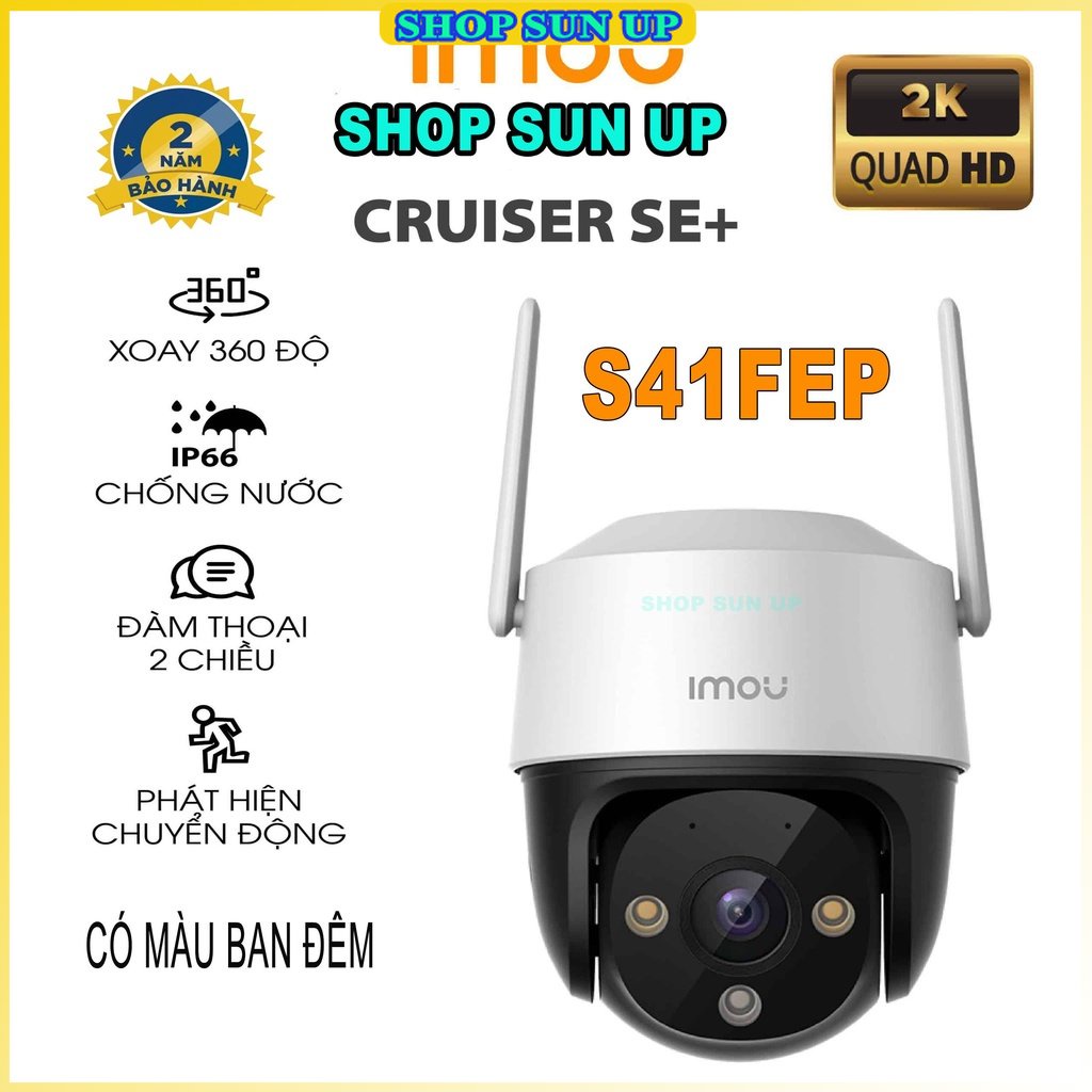 Camera Wifi PT Full Color Ngoài Trời IMOU CRUISER SE IPC-S21FEP (2MP ...